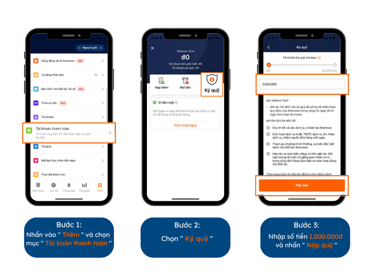 [HƯỚNG DẪN] KÝ QUỸ VÀ HOÀN THÀNH ĐÀO TẠO ĐỂ DUY TRÌ HOẠT ĐỘNG